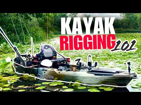 Watch The Ultimate Fishing Kayak Rigging Breakdown Video on Tackle.net