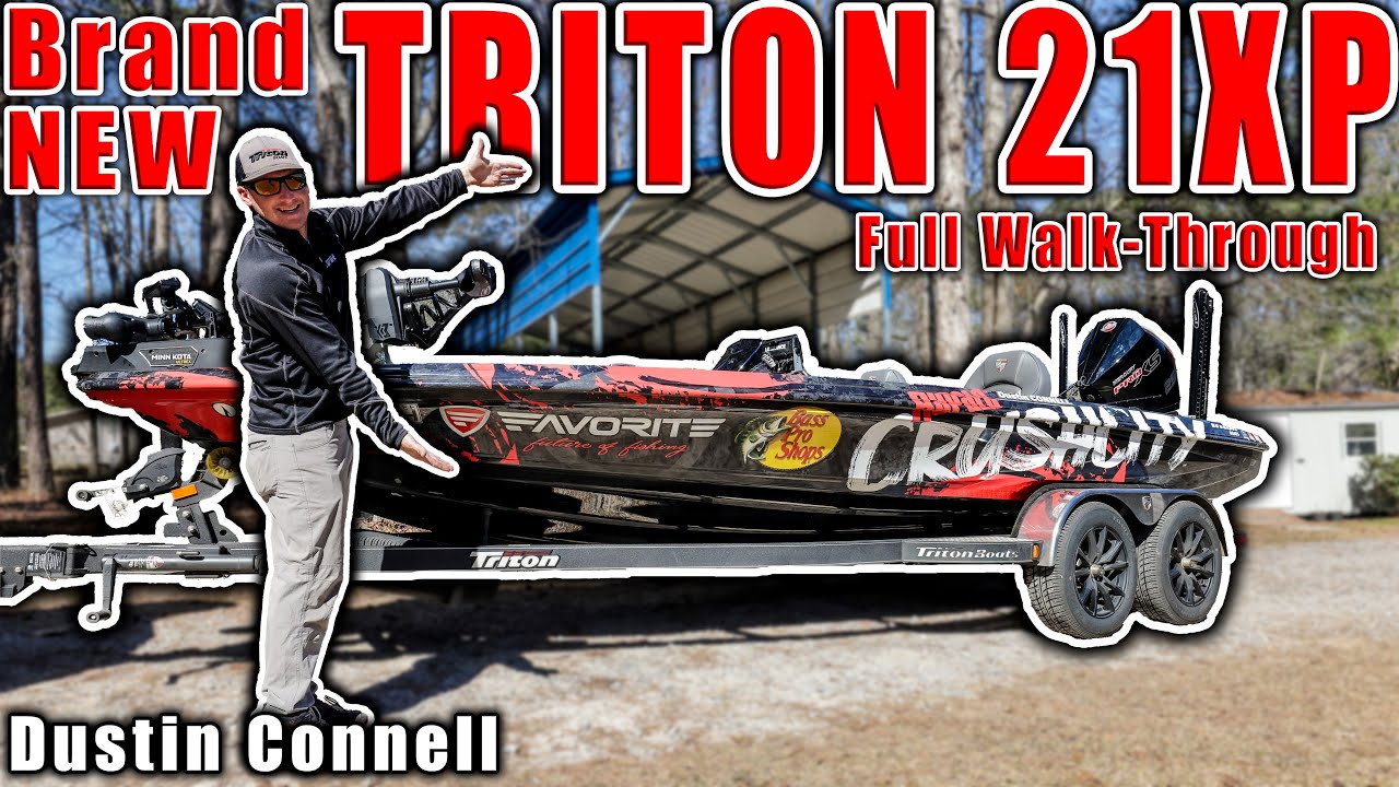 Watch The ALL-NEW TRITON 21XP - Full Boat Walk-Through Video on Tackle.net