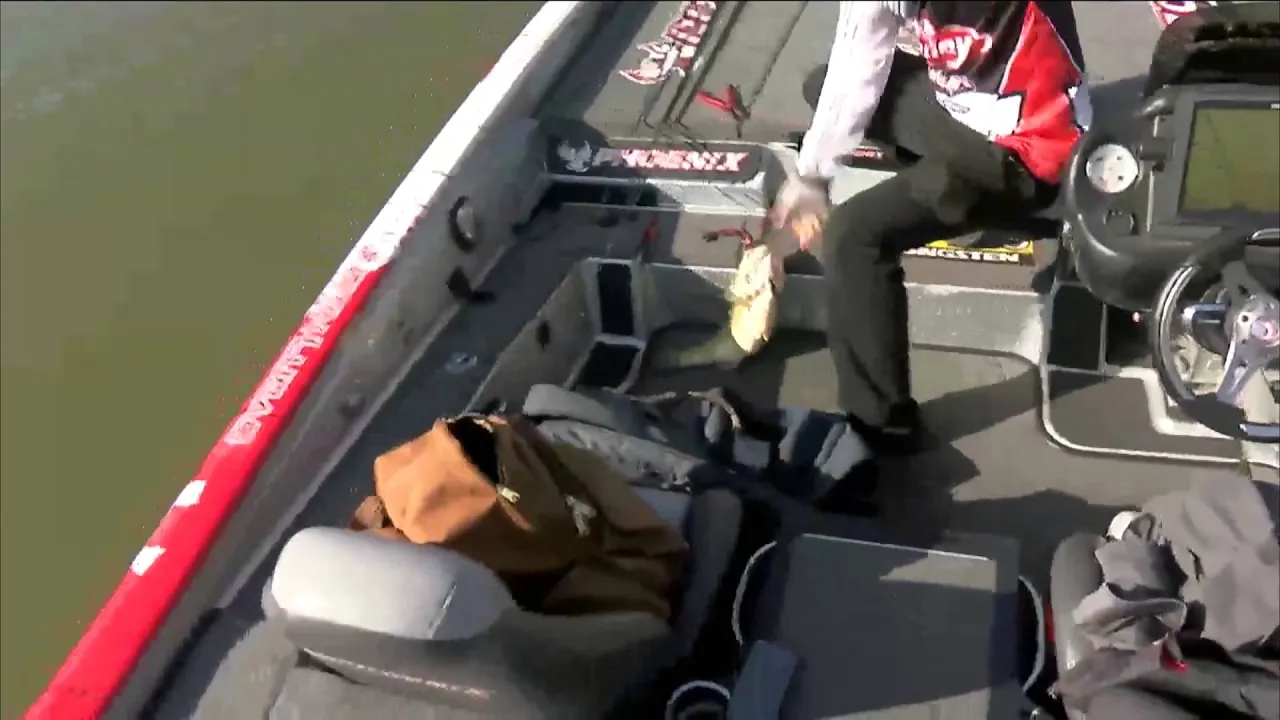 Watch Justin Lucas with a good one BASS Live www.bassmaster.com Video ...