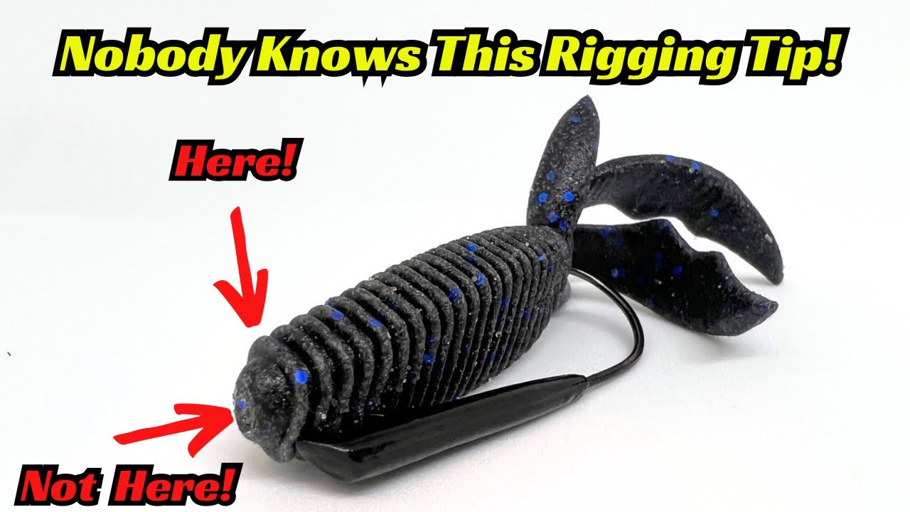 Watch Very Few Anglers Know This Soft Plastic Rigging Tip! It Saves ...