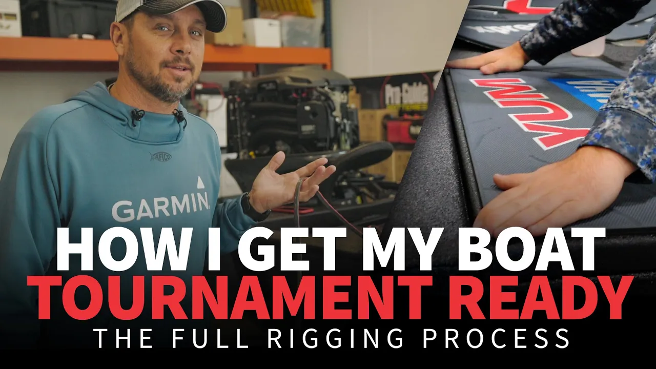 Watch How I Get my Bass Boat TOURNAMENT READY! (The Full Rigging ...