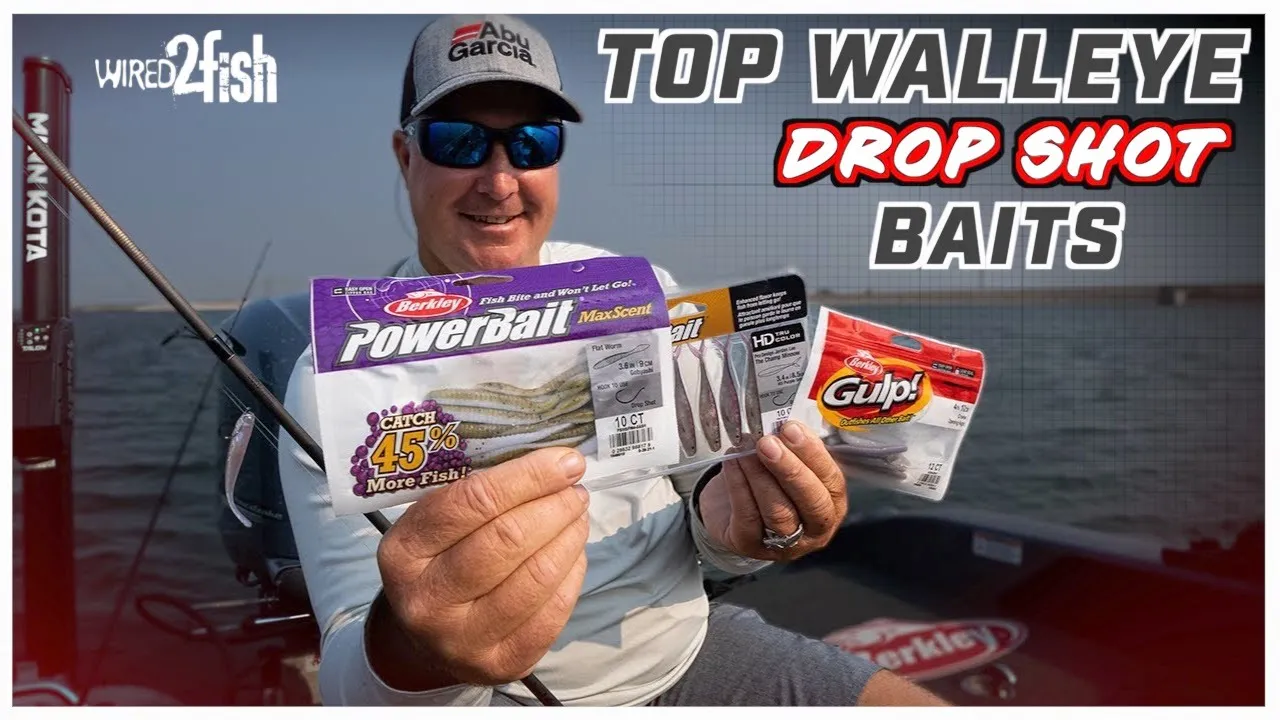 Watch Top Drop Shot Rig Plastics for Walleye Fishing Video on Tackle.net