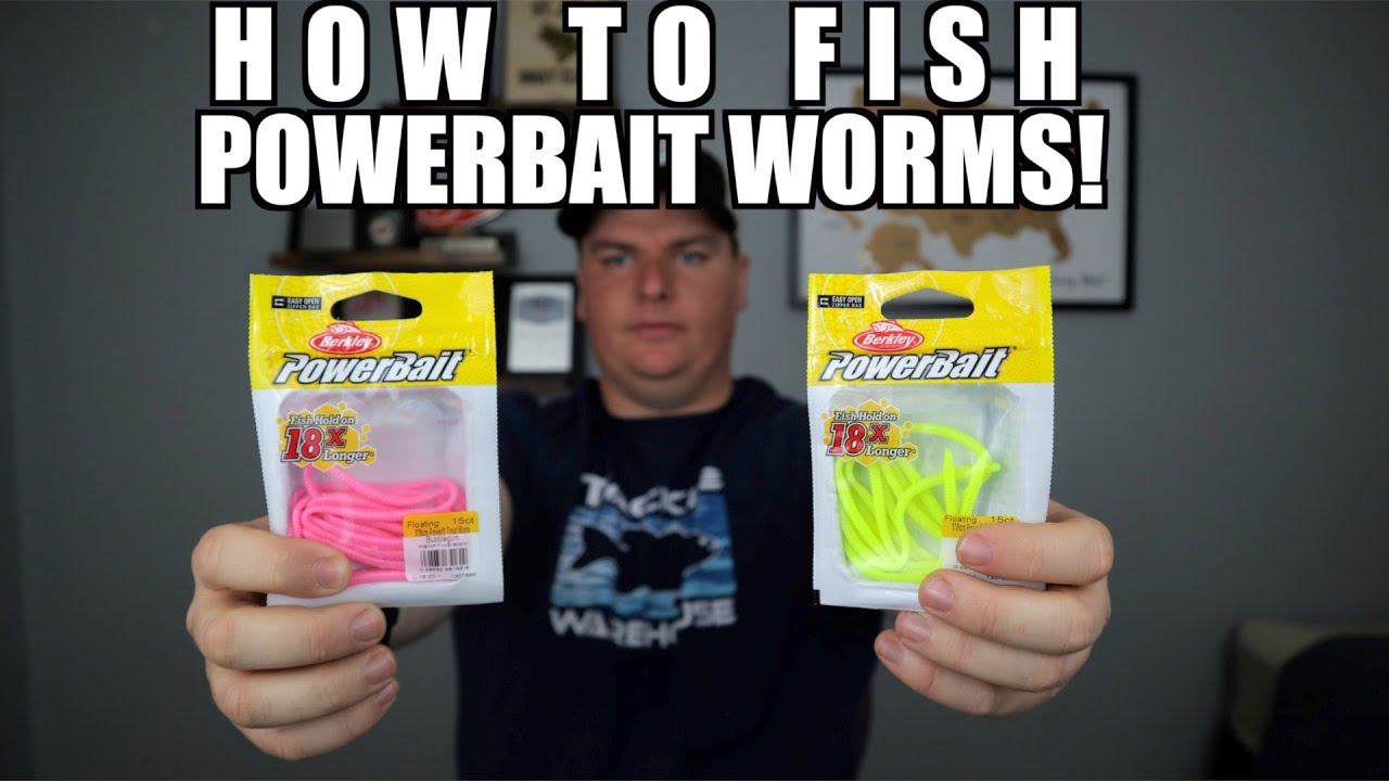 Watch How to Fish Berkley Powerbait Trout Worms to catch Tons of trout! Video on Tackle.net