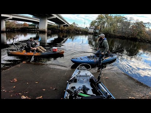 Watch KAYAK FISHING A NEW RIVER WITH @AlexRuddFishing AND ...