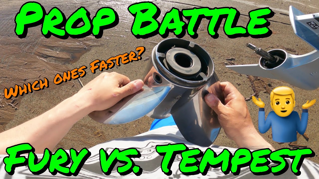 Watch Testing Mercury FURY & TEMPEST Prop On My Bass Boat | Which One’s ...