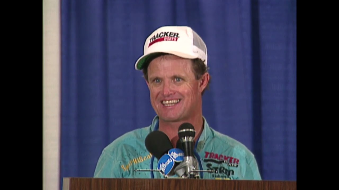 Watch The CAST: Rick Clunn's Press Conference after 4th Bassmaster ...