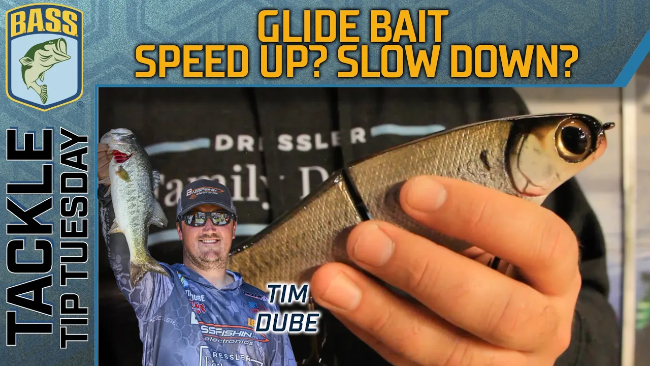 Watch GLIDE BAIT speed and strategy during tournaments Video on Tackle.net
