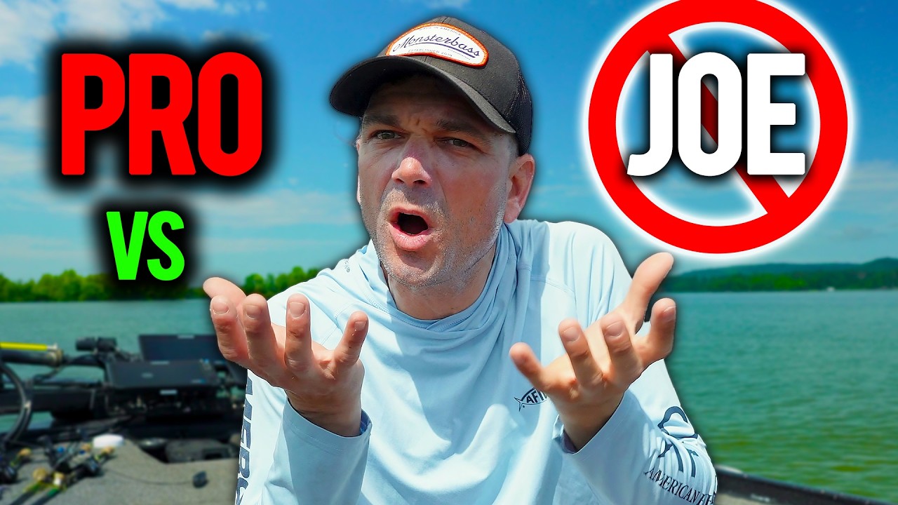 Watch The Unarguable DIFFERENCE Between PRO Tournament Anglers and ...