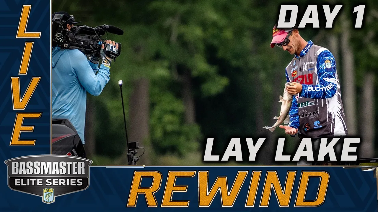 Watch 2023 Bassmaster LIVE at Lay Lake - Day 1 Video on Tackle.net