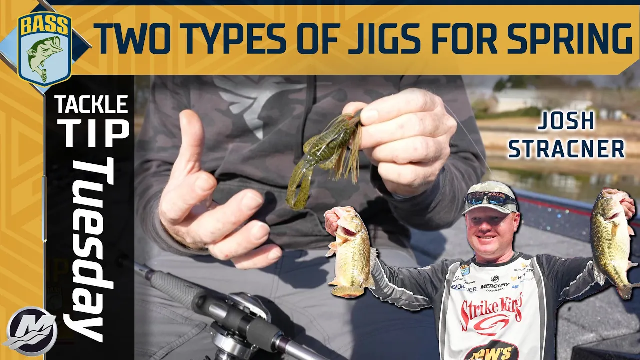 Watch Two types of jig trailers for early spring fishing Video on ...